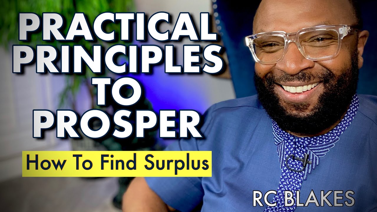 WISDOM TO FIND SURPLUS by RC Blakes - YouTube