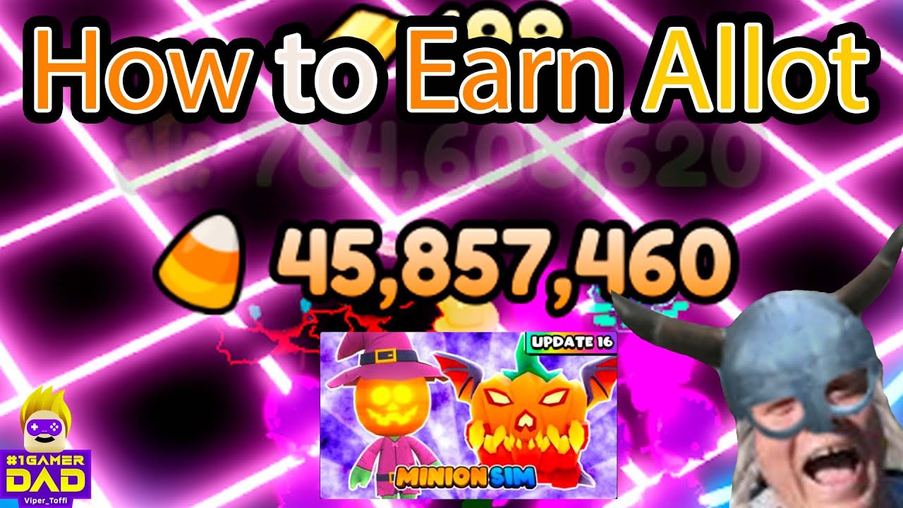 How to Earn allot of Halloween Candy in Minion Simulator Halloween ...
