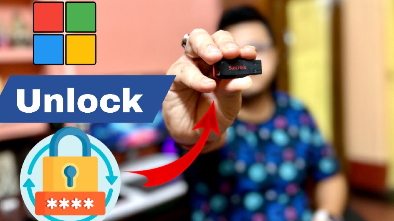 How to Unlock Windows Using USB Pen Drive | Unlock Windows Without ...