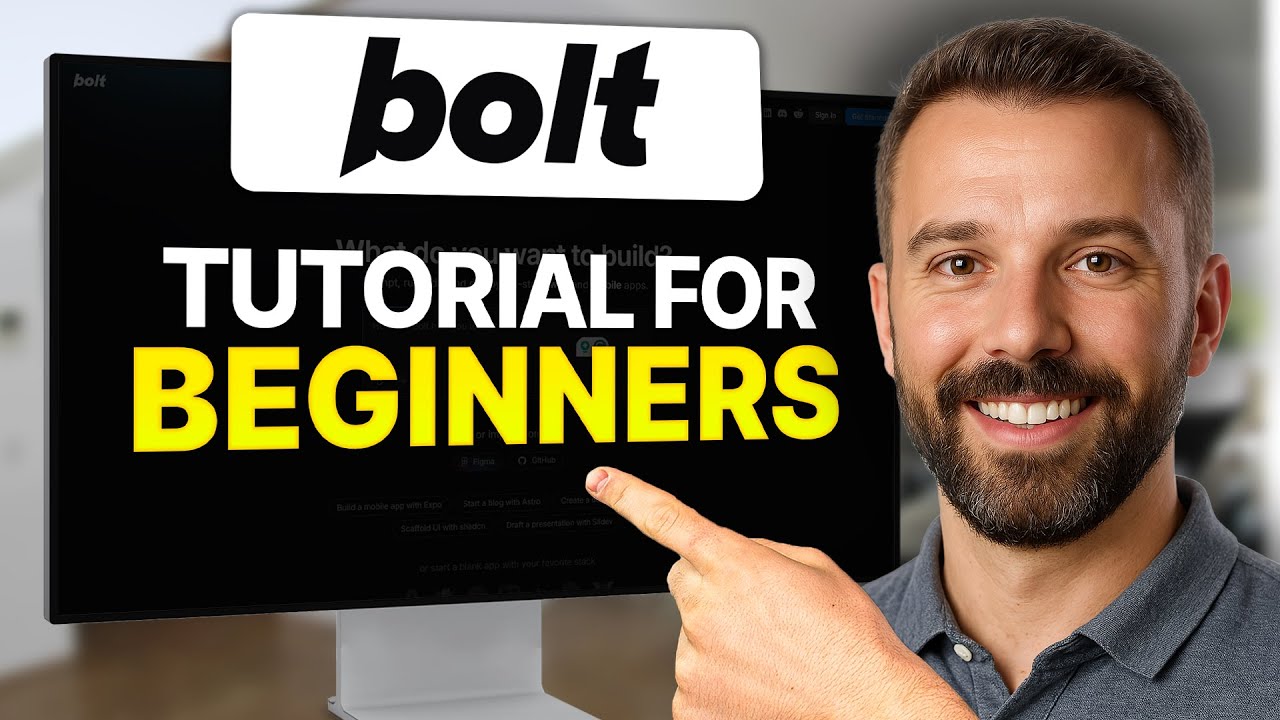 Bolt.new Tutorial For Beginners (Step by Step 2026) - YouTube