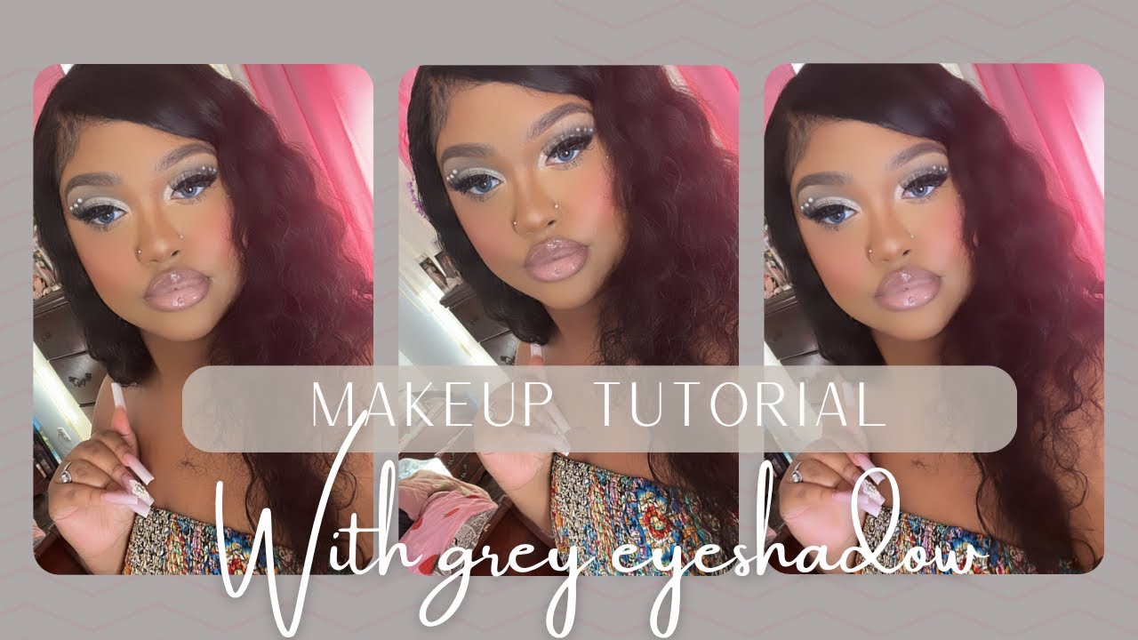 Makeup tutorial + base +prep+eyeshadow - YouTube