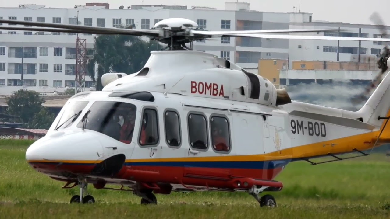 Helicopter Bomba Subang Airport. 3rd October 2021. afternoon. - YouTube
