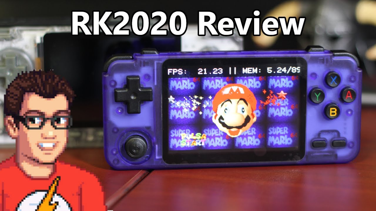 RK2020 Review - OpenSource SBC RK3326 Gaming Handheld - YouTube