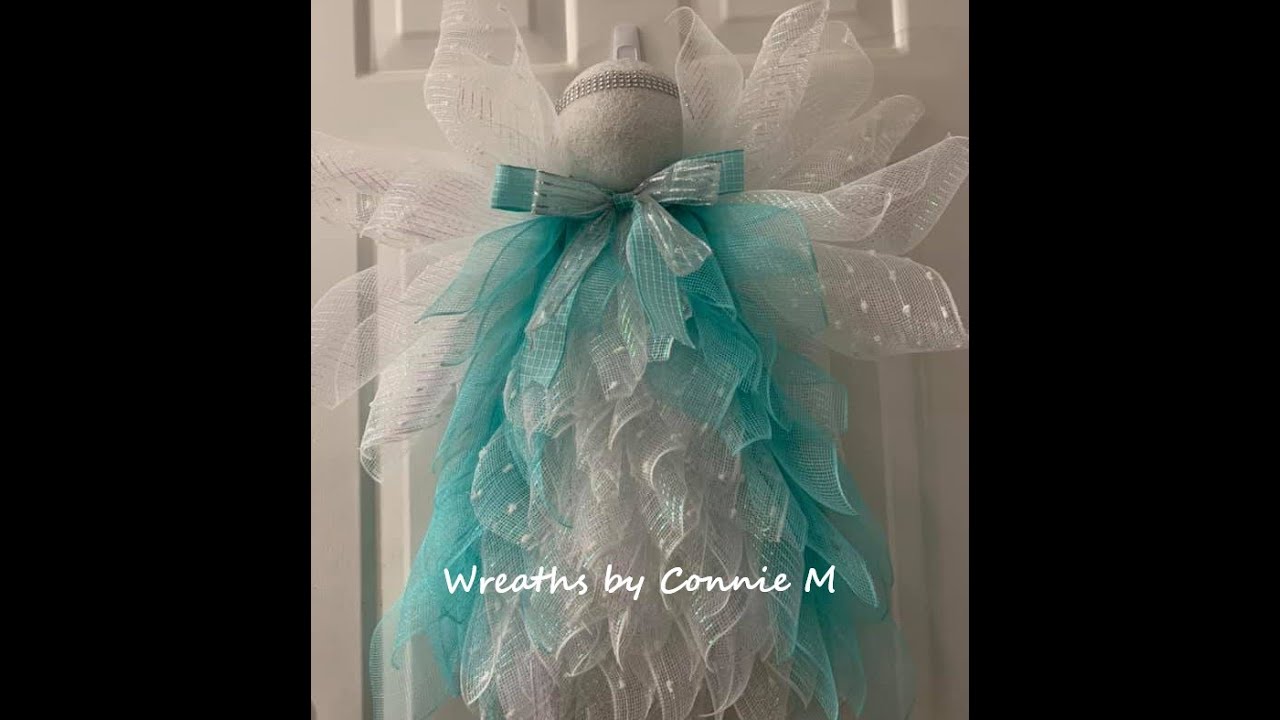 Angel Wreath | Easy DIY Wreath - YouTube