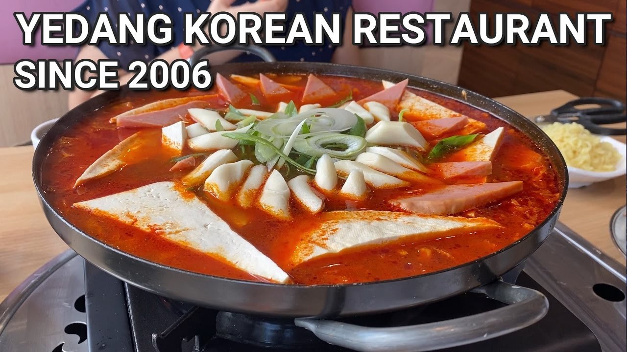 YEDANG KOREAN RESTAURANT SINCE 2006 - YouTube