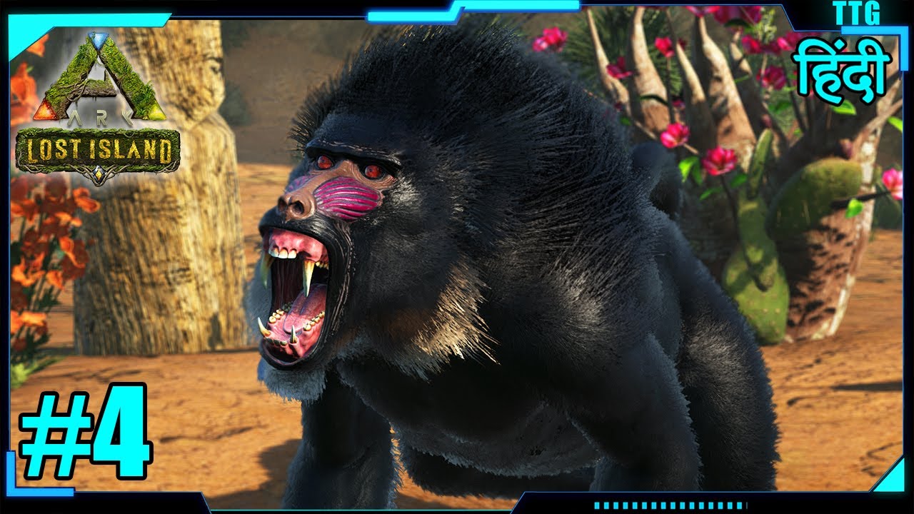 ARK Lost Island #4 - Tame New Creatures Dinopithecus & New Base - Ark ...