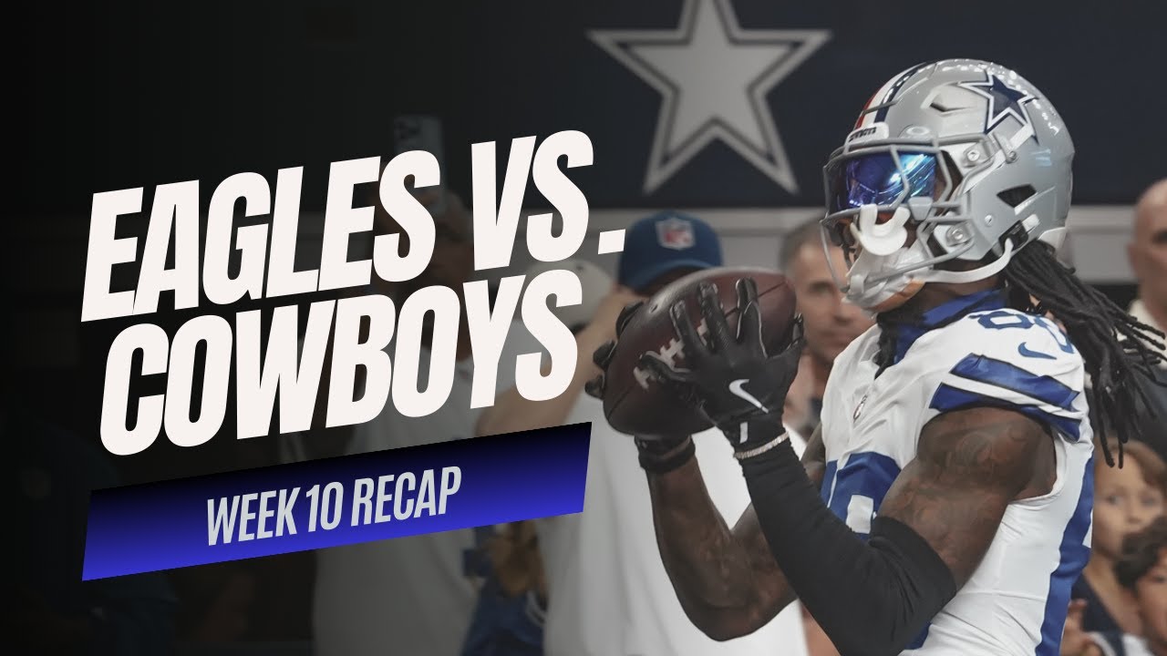 NFL FINAL WEEK 10 FINAL: Eagles Soar Past Cowboys 34-6 In NFC East ...