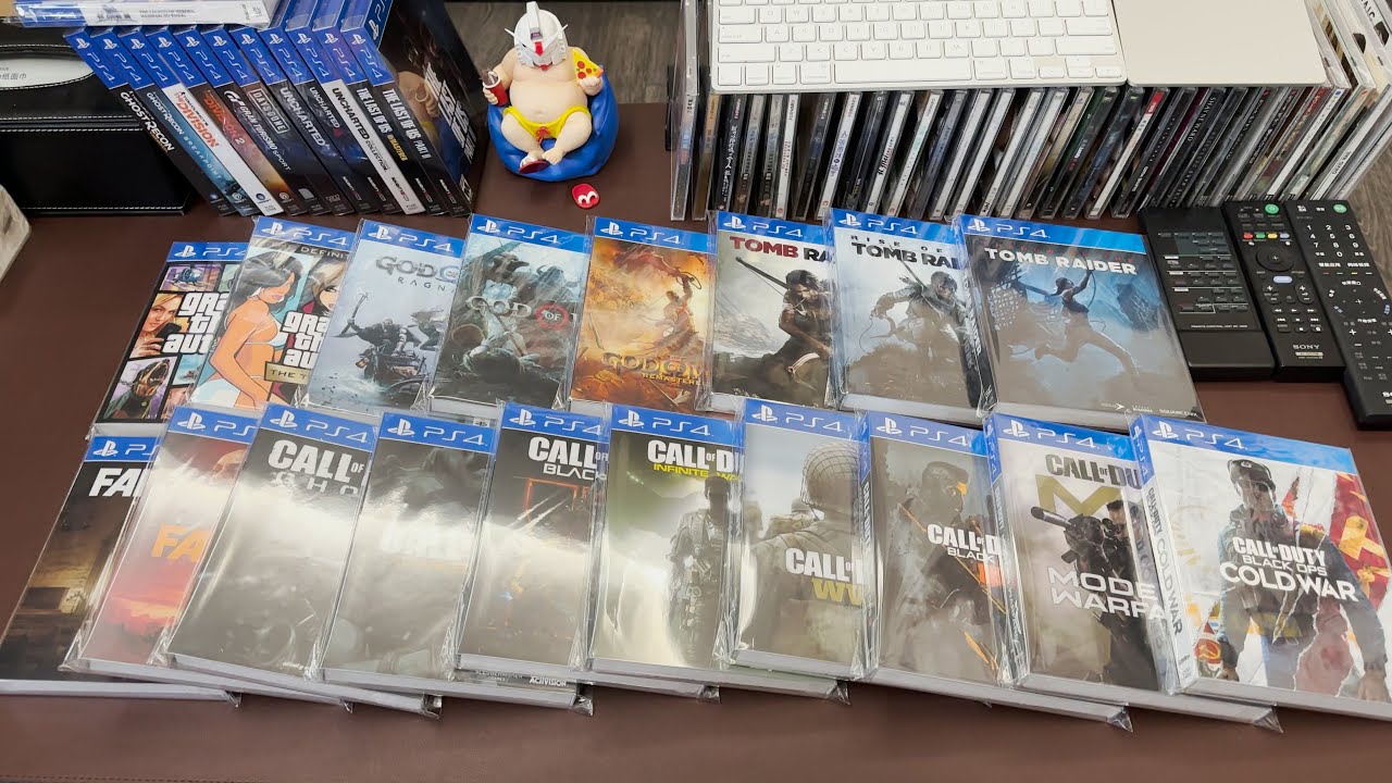 PS4 PS5 XBOX GAME Custom Cover & Clear Plastic Case VOL.38 - YouTube