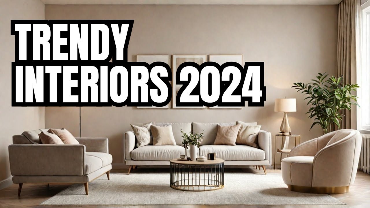Modern interior design trends for 2024 - YouTube