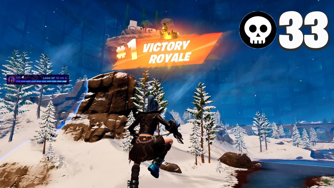 33 Elimination Solo vs Squad Win Full Gameplay "FORTNITE CHAPTER 5 ...