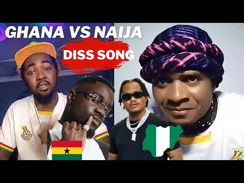 Ghana is the best rapper in Africa Ghana vs naija diss song reply ...
