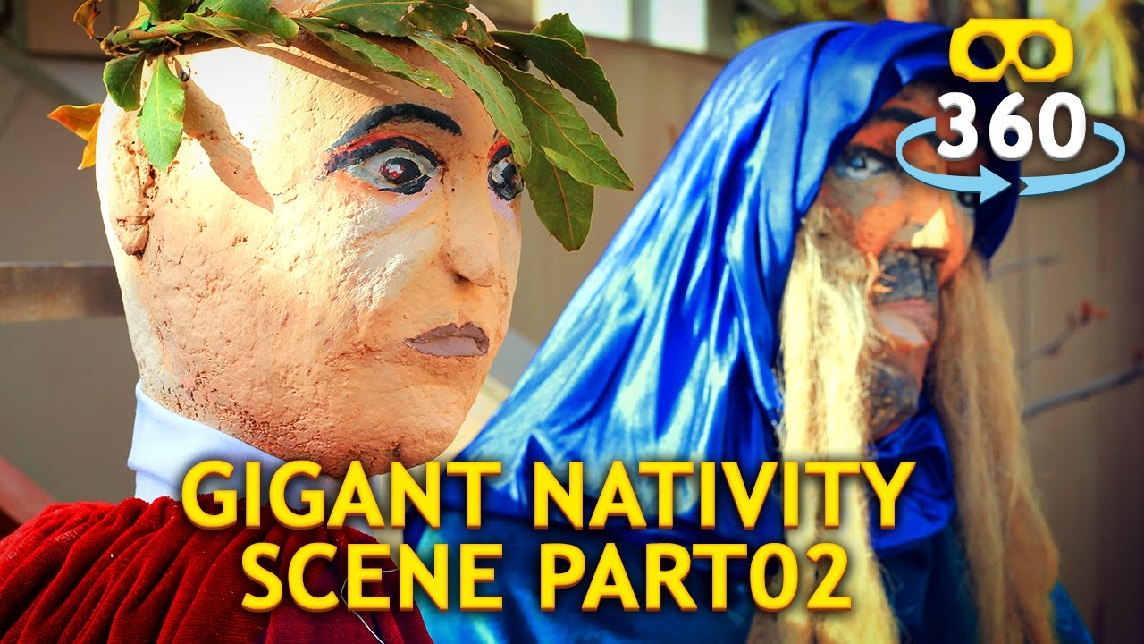 Nativity Scene 360º 4K #VirtualReality #360Video #VR #360 Part 02 - YouTube