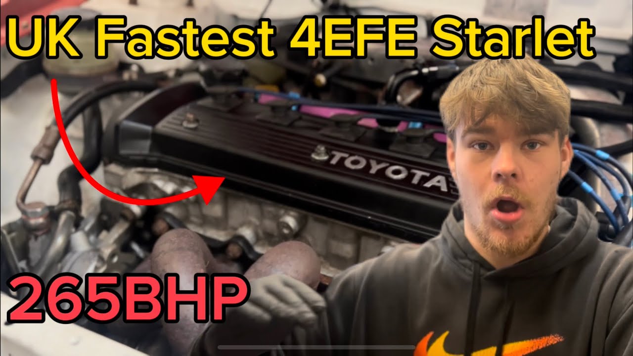 WHY IS THIS 4EFE MAKING 265BHP???? - YouTube