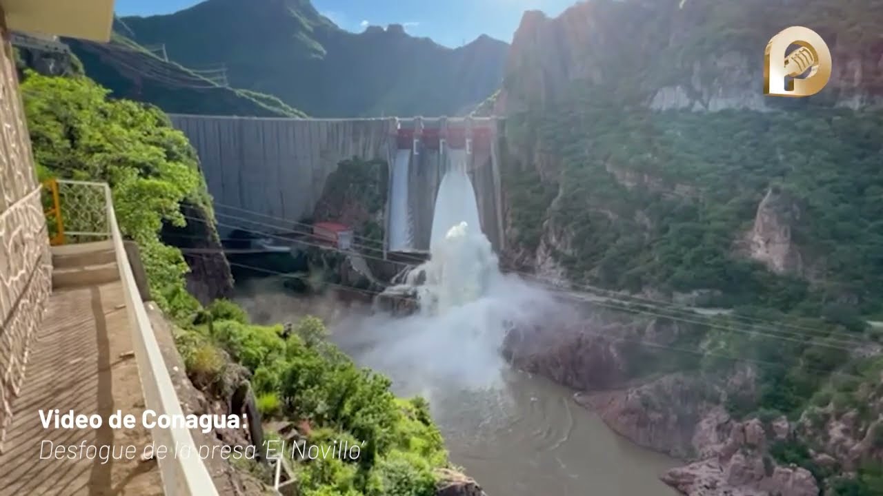 Así se vivió el desfogue de la presa El Novillo; había llegado al 99.6% ...