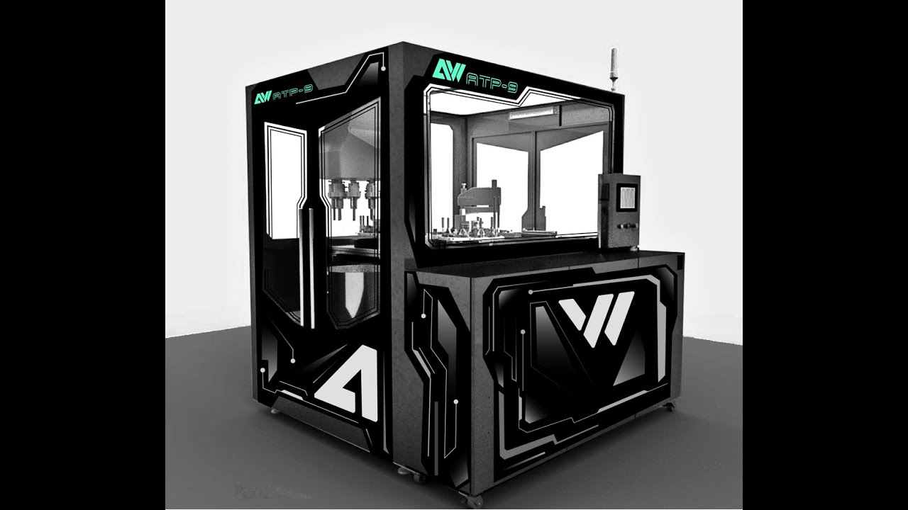 STREAM FINISHING MACHINES- AUTOMATION SERIES ATP-9 - YouTube