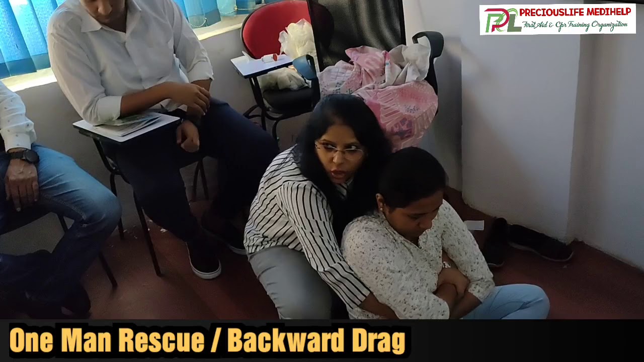 First Aid Training/ One Man Rescue Back Drag - YouTube