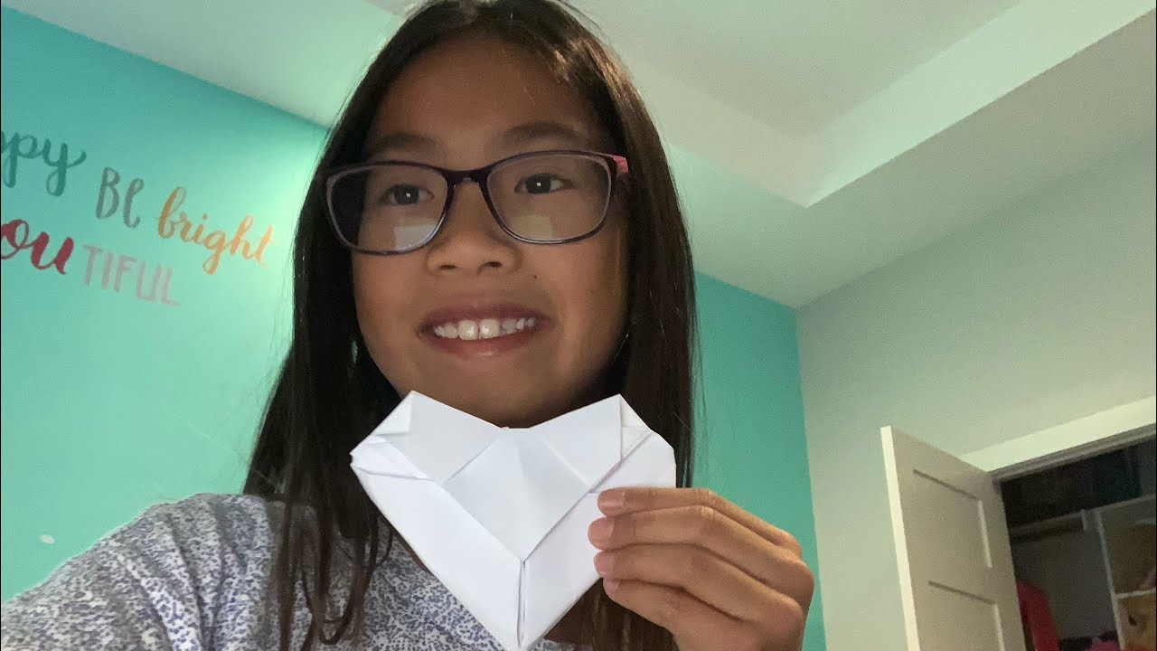 How To Make A Heart Just By Folding Without Origami Paper YouTube how-to-make-a-heart-just-by-folding-without-origami-paper-youtube