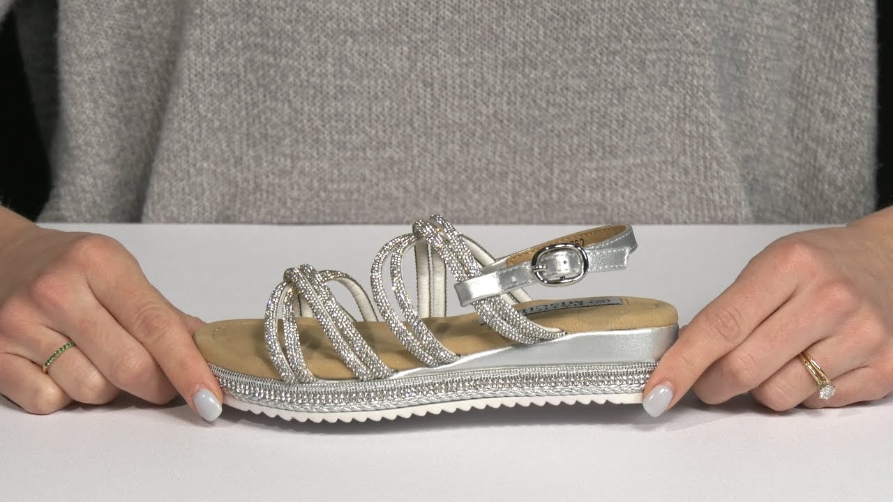 Badgley Mischka Kids Angela Platform Sandal (Little Kid/Big Kids) SKU ...