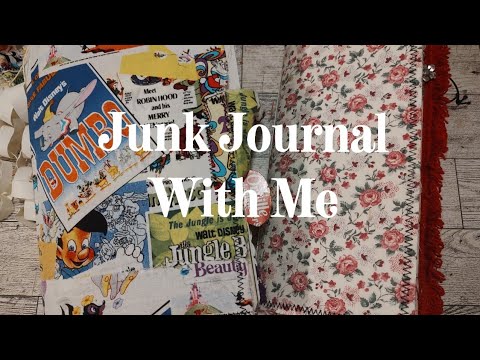 Junk Journal with me in my "Wreck this Journal", How to Use a Junk ...