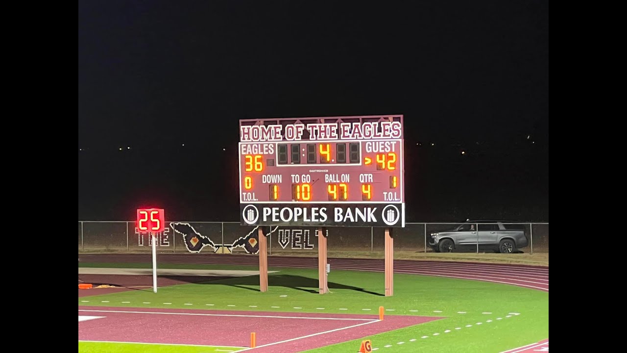 Muleshoe Mules vs. Roosevelt Eagles Football October 10, 2024 - YouTube