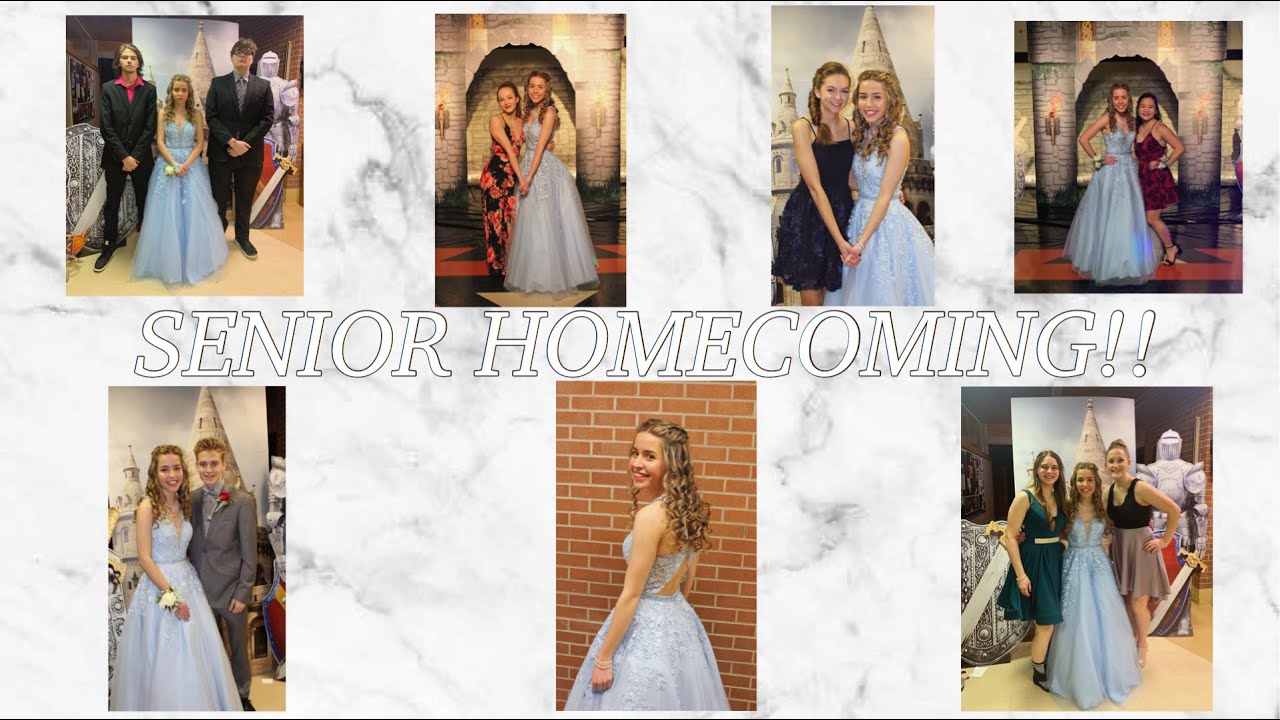 SENIOR HOCO WEEK + GET READY WITH ME!! - YouTube