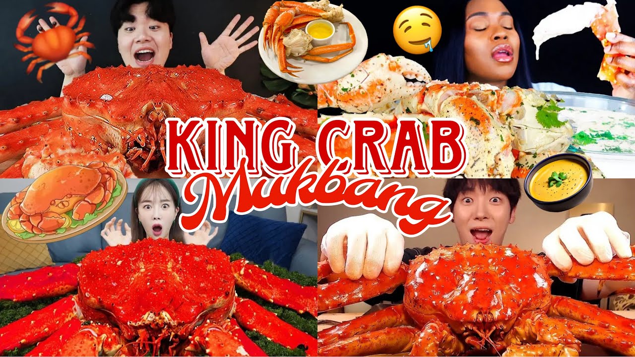 KING CRAB MUKBANG FEAST FOR SEAFOOD LOVERS | MUKBANG COMPILATION - YouTube