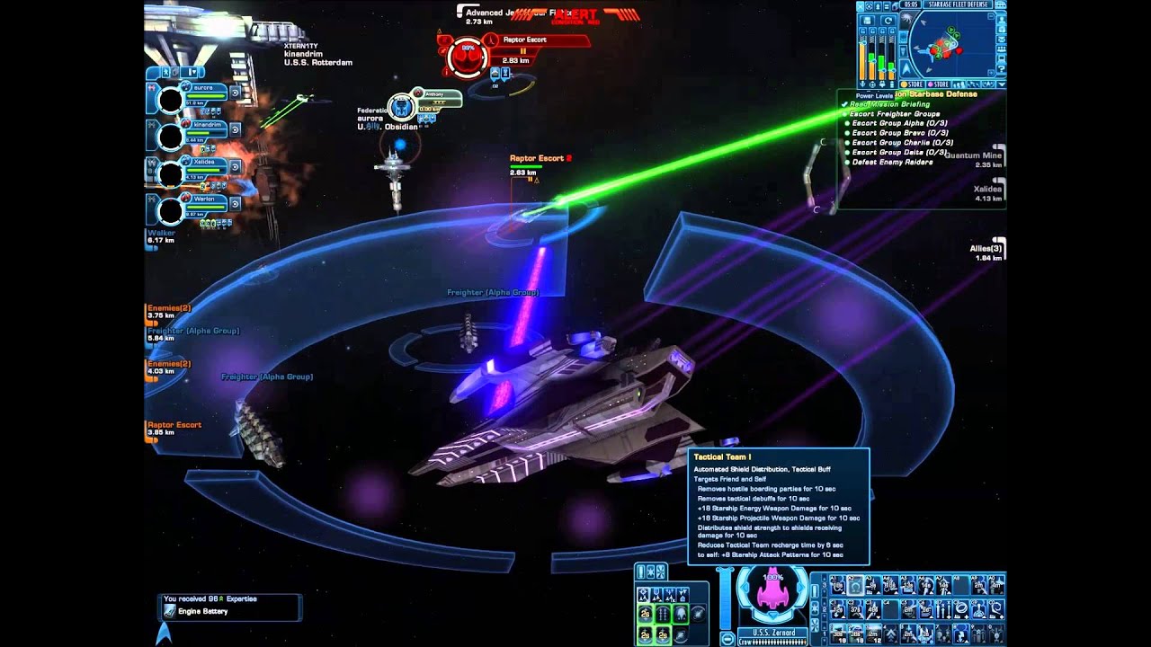 Star Trek Online: Starbase Defense - YouTube