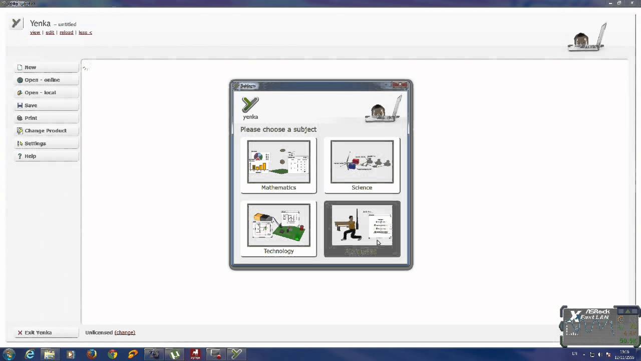 การติดตั้งโปรแกรม yenka version1 - YouTube