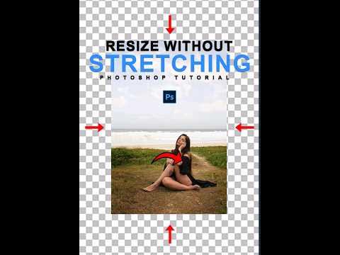 How to Resize an Image Without Stretching In Photoshop 2024 - YouTube