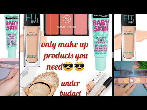 Only Make up Products you need💄💄|| Affordable makeup products| make up ...