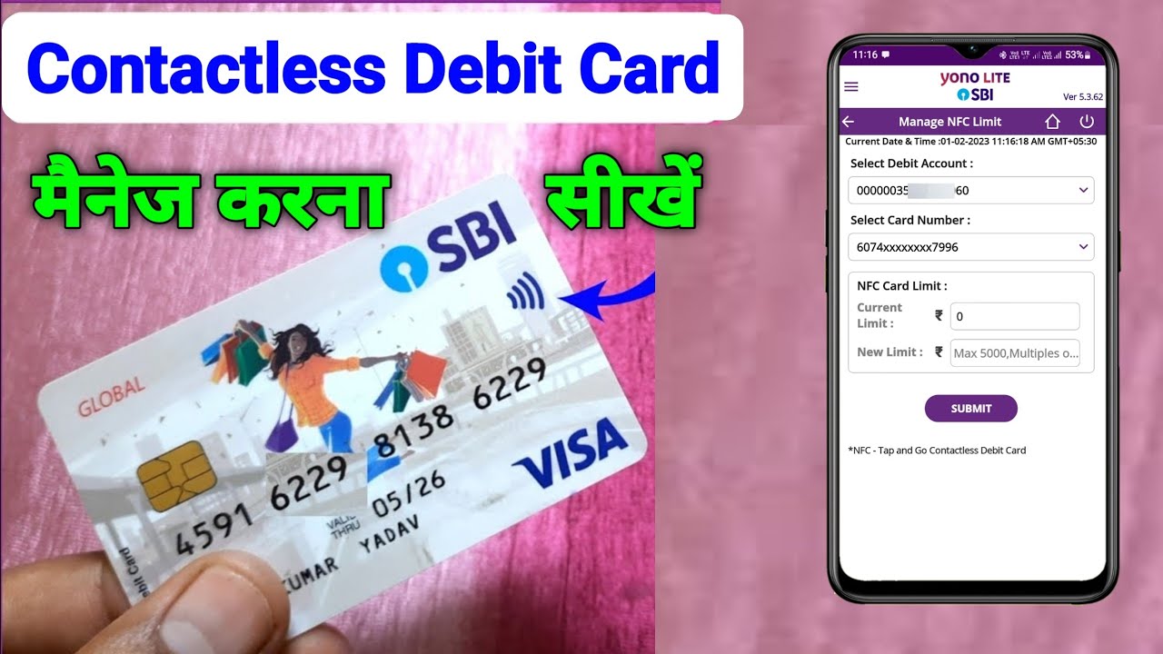 Contactless Card को मैनेज करना सीखें | Manage Contactless Card | SBI ...