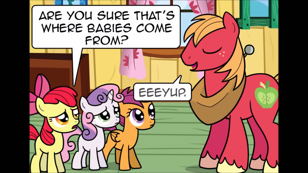 "The Birds and the Bee's" And "Little Apples" MLP Comic Reading - YouTube
