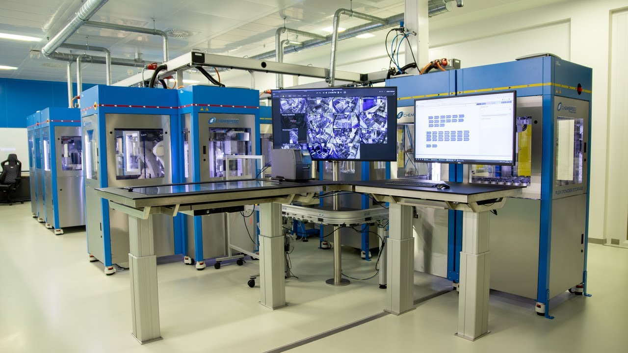 Omya Lab | Paints & Coatings | Flexshuttle by Chemspeed Technologies ...