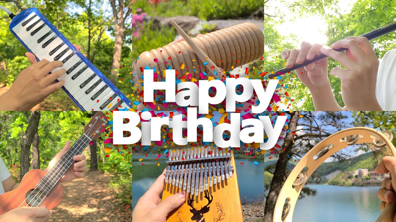 Happy Birthday Song｜Toy Instruments - YouTube