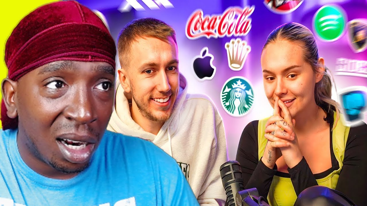 Reaction To IMPOSSIBLE PIXELATED LOGO CHALLENGE! (TALIA TUESDAY)