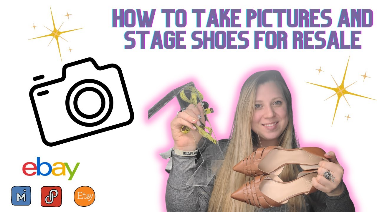 How I Stage and Take Photos of Shoes for Resale ! - Part 2 of Listing ...