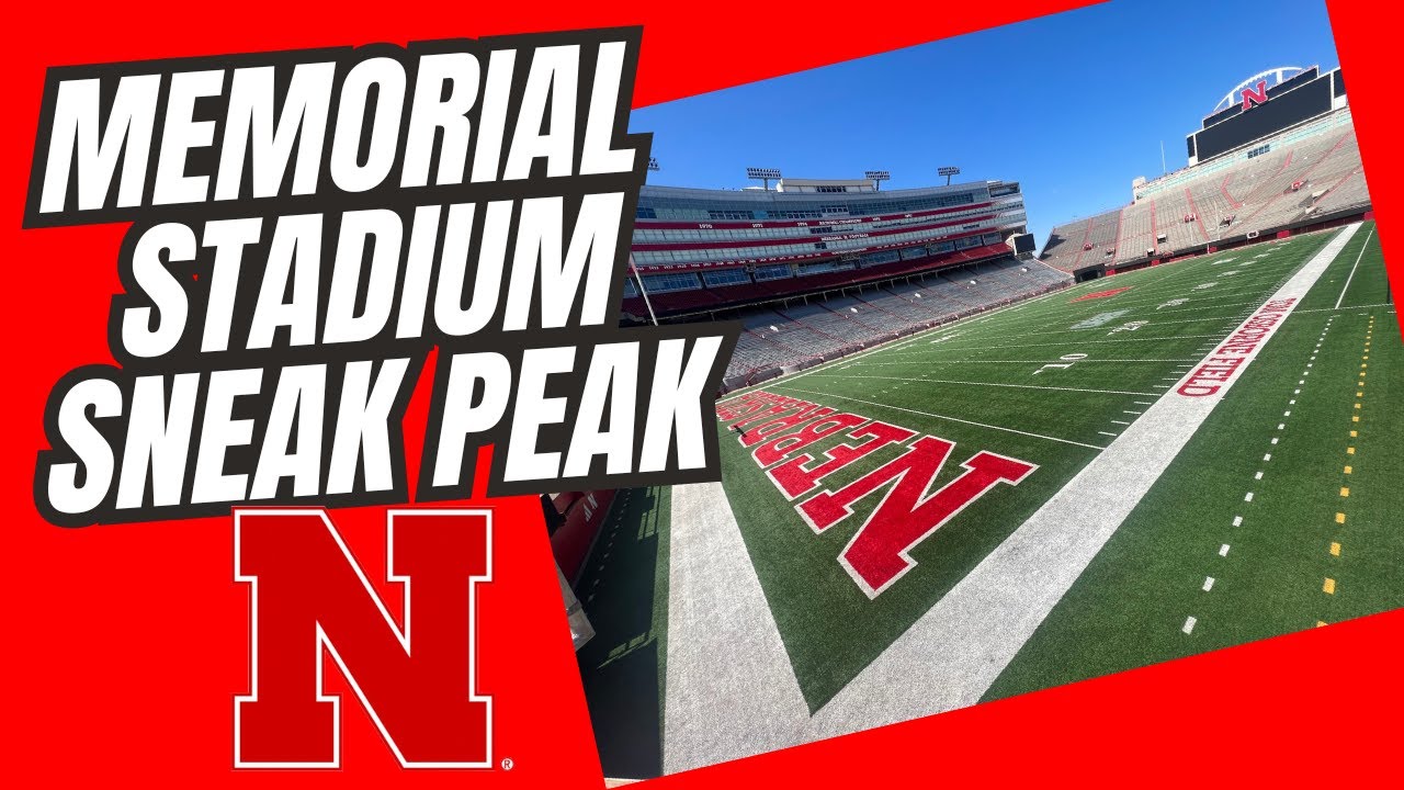 Walking Through Nebraska's Historic Football Stadium | Amazing Views ...