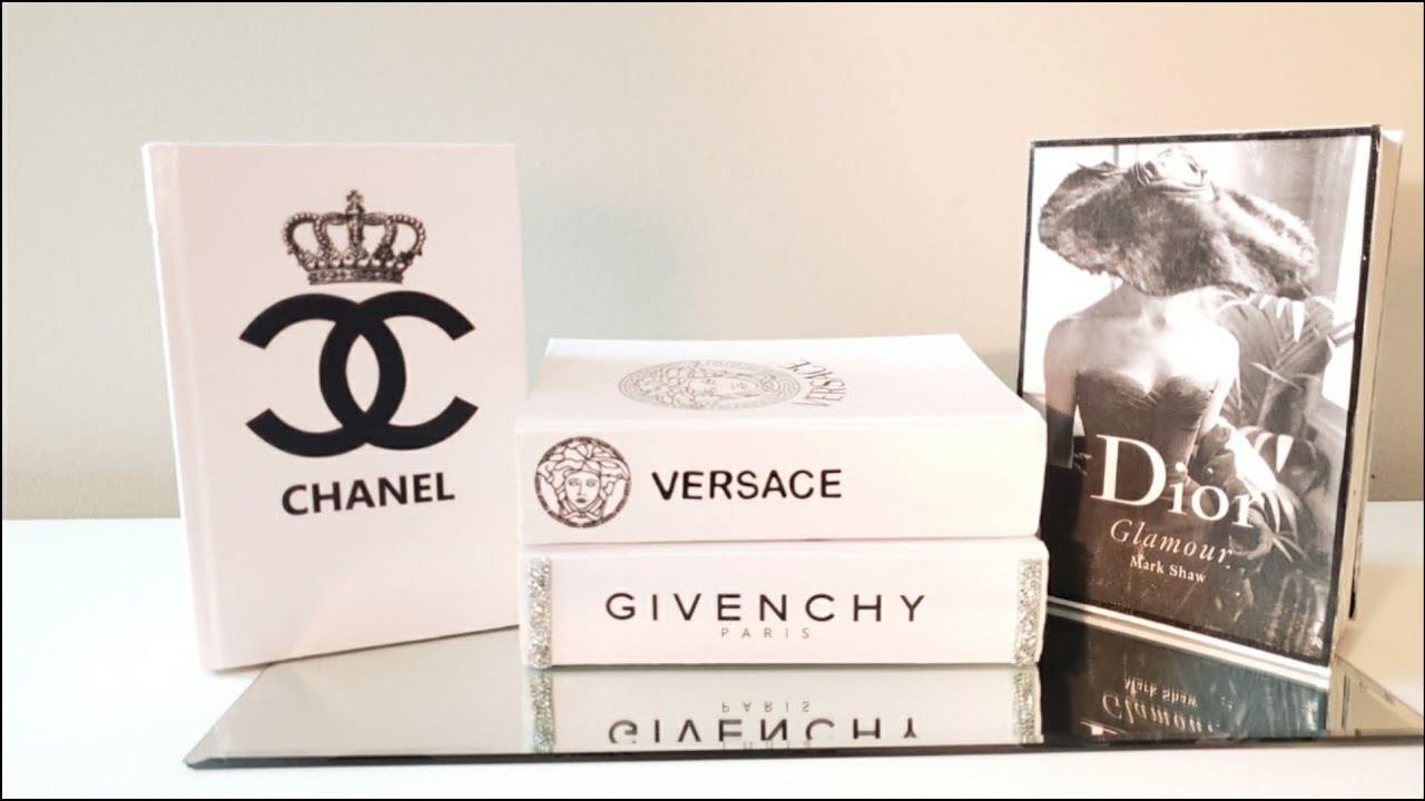 DIY Dollar Tree High End Designer Books - YouTube