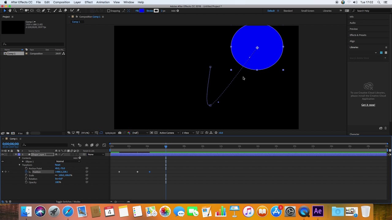 Animation Basics: After effects & Tweening - YouTube