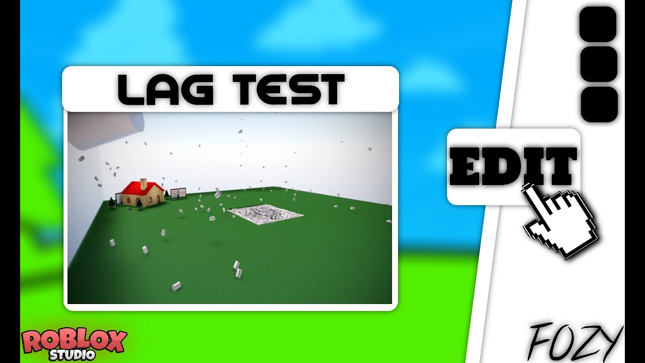 ROBLOX STUDIO | LAG TEST GAME | UNCOPYLOCKED - YouTube