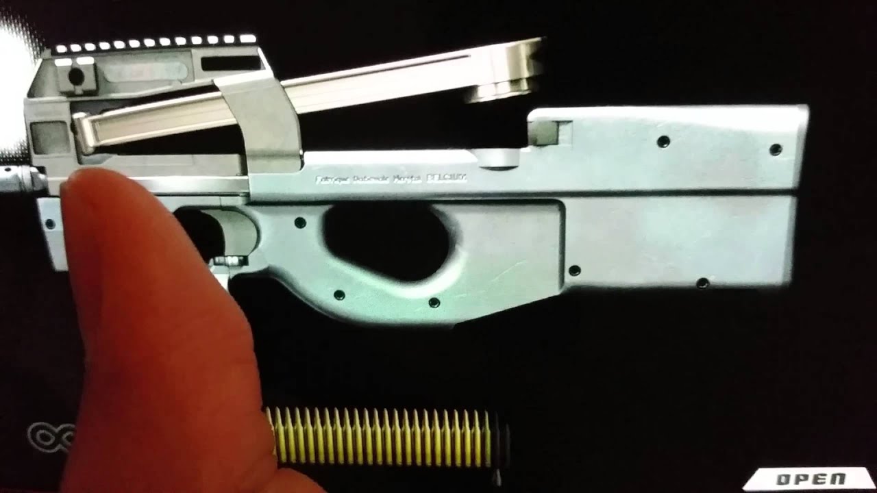 FN P90 vs HK MP7 full auto and semi auto iGun Pro - YouTube
