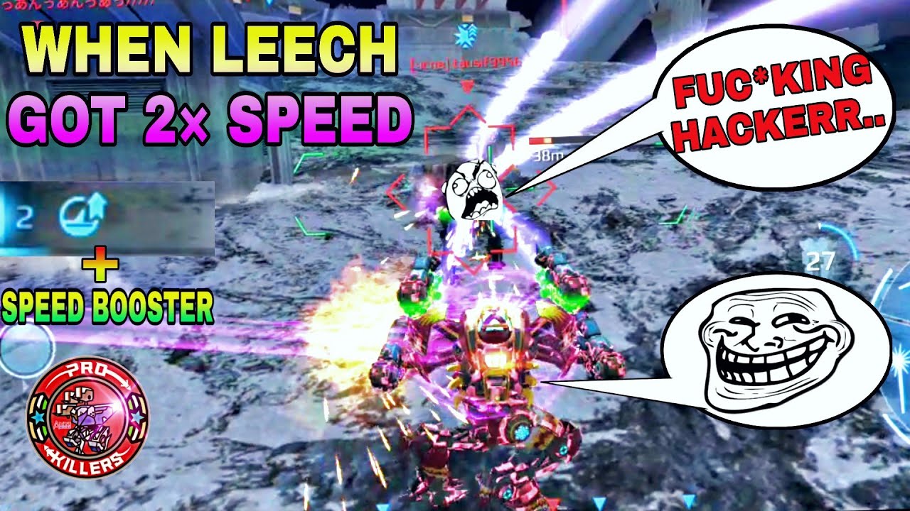 When Leech Got 2× Speed 🤣 War Robots (PRO KILLERS) - YouTube