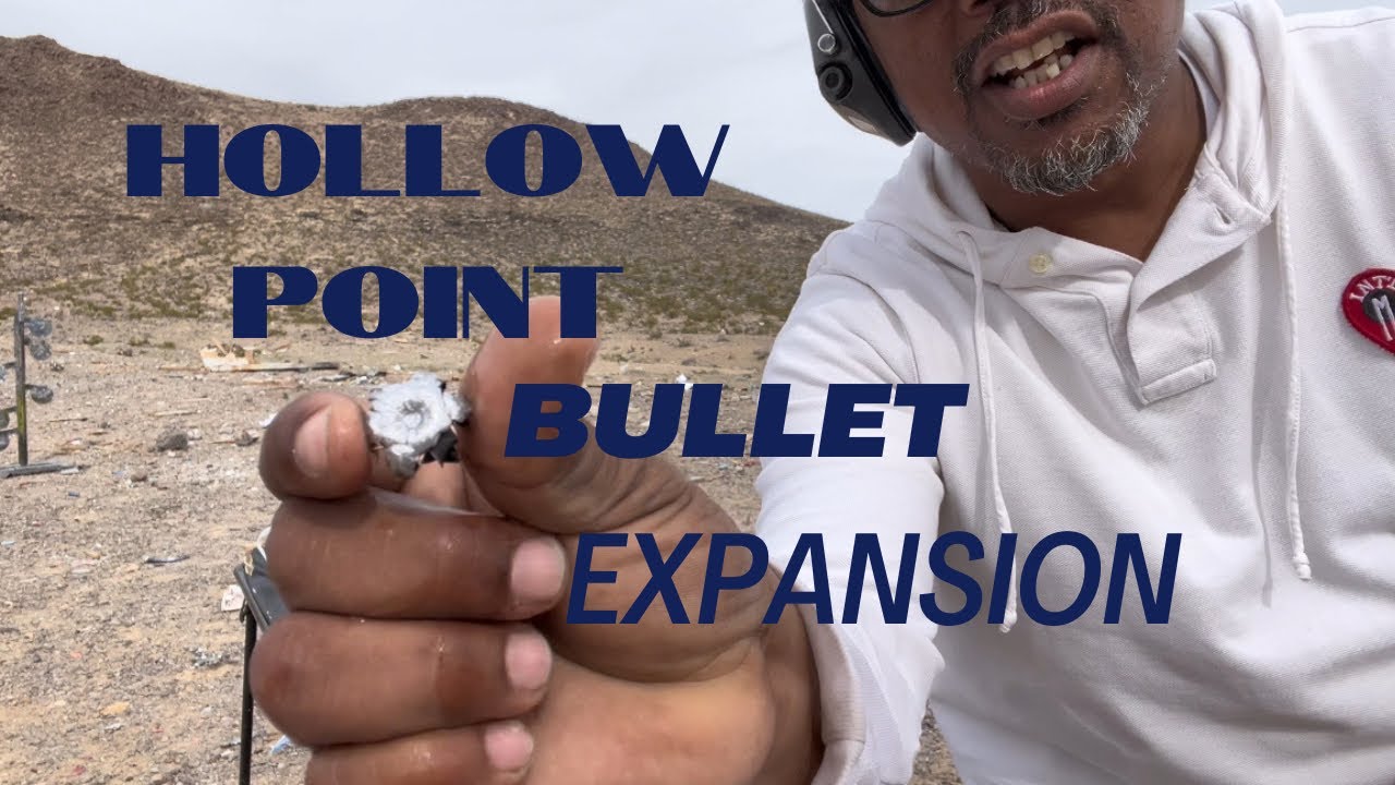 What do hollow point bullets look like expanded??? - YouTube