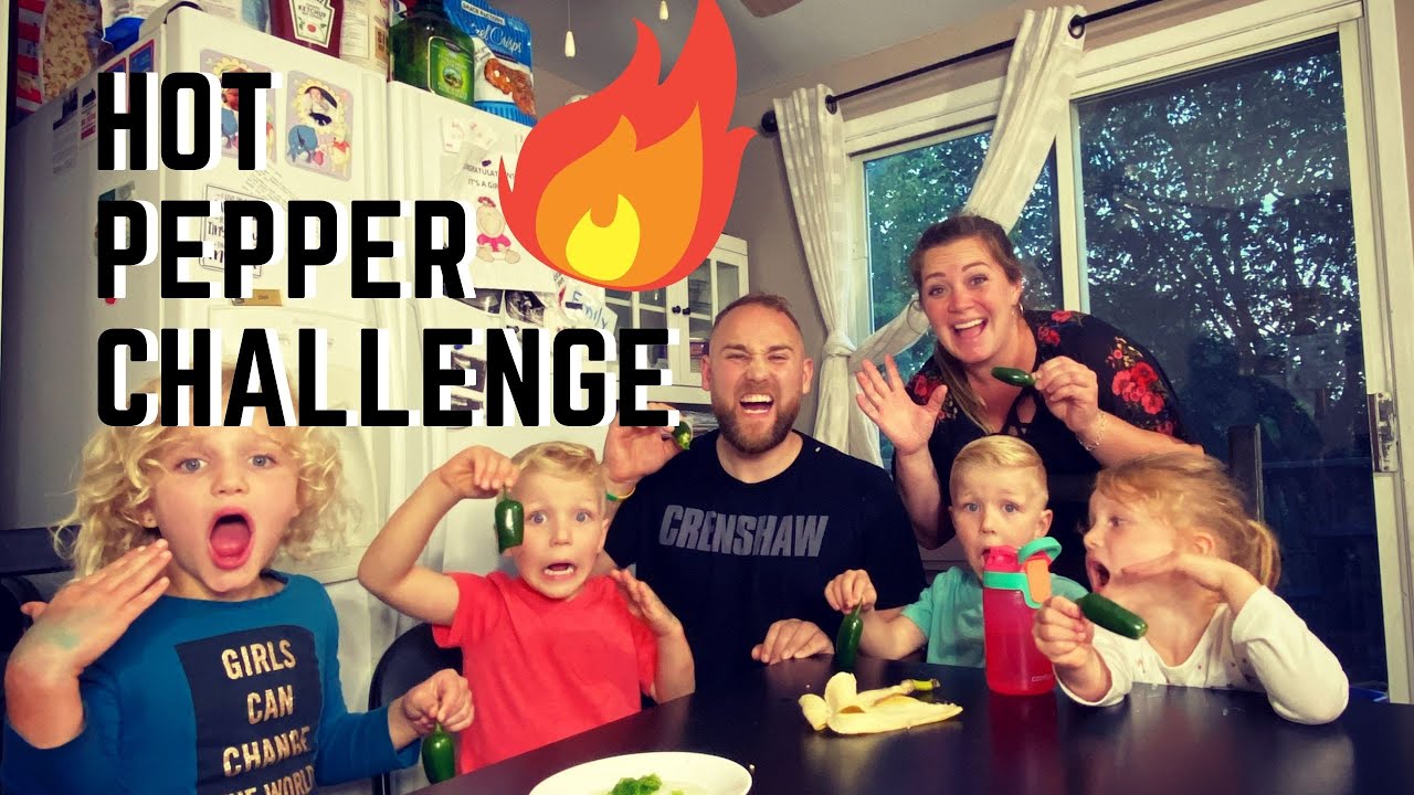 KIDS HOT PEPPER CHALLENGE! - It Was Hot! - YouTube