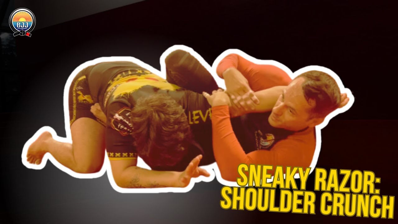 Shoulder Crunch to Razor Armlock | BJJ for Breakfast - YouTube