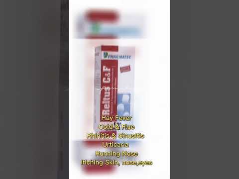 Reltus C & F syrup Uses - YouTube