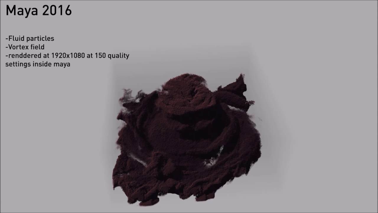 Maya 2016- FLUID SMOKE EFFECT - YouTube