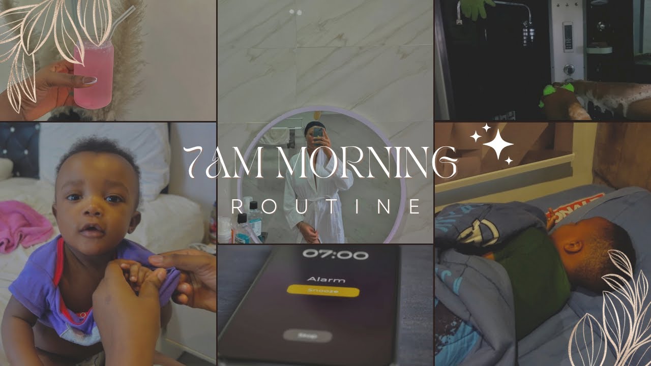 MY 7AM REALISTIC MORNING ROUTINE WITH A TODDLER AND A 6 MONTHS OLD BABY ...