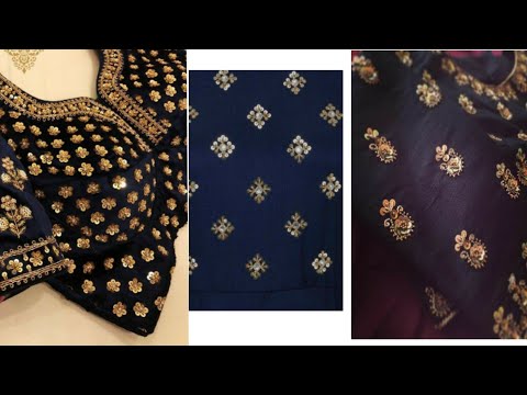 3- Very beautiful embroidery buti design making very easily - YouTube