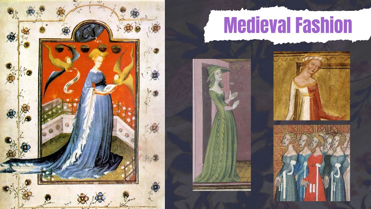 Medieval Fashion Trends: Houppelande, Tippits, Parti Colored, Oversized ...